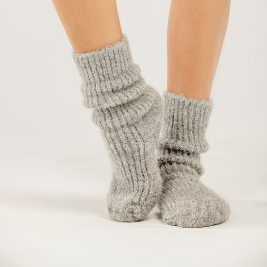 Alpaca Wool Bed Socks | Socks | Earth to Life Eco Store